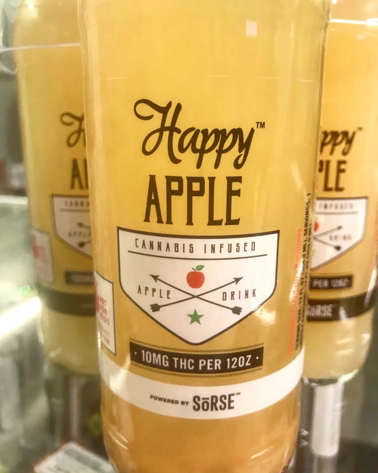 Happy Apple THC Infused drinks at the Mart | Marijuana Mart